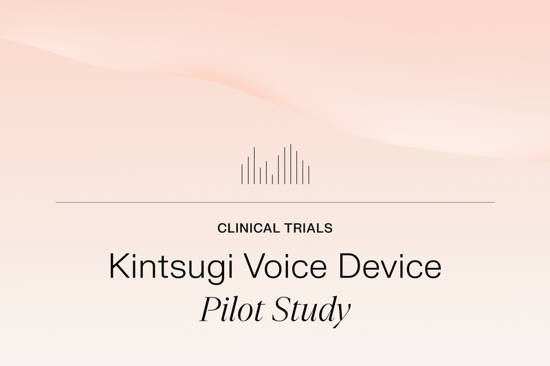 Advancing Depression Assessment: The Kintsugi Voice Device Study — Kintsugi